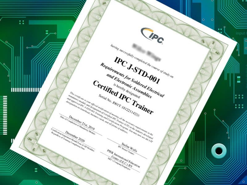 3 Reasons why your employees should do IPC certification courses - PIEK
