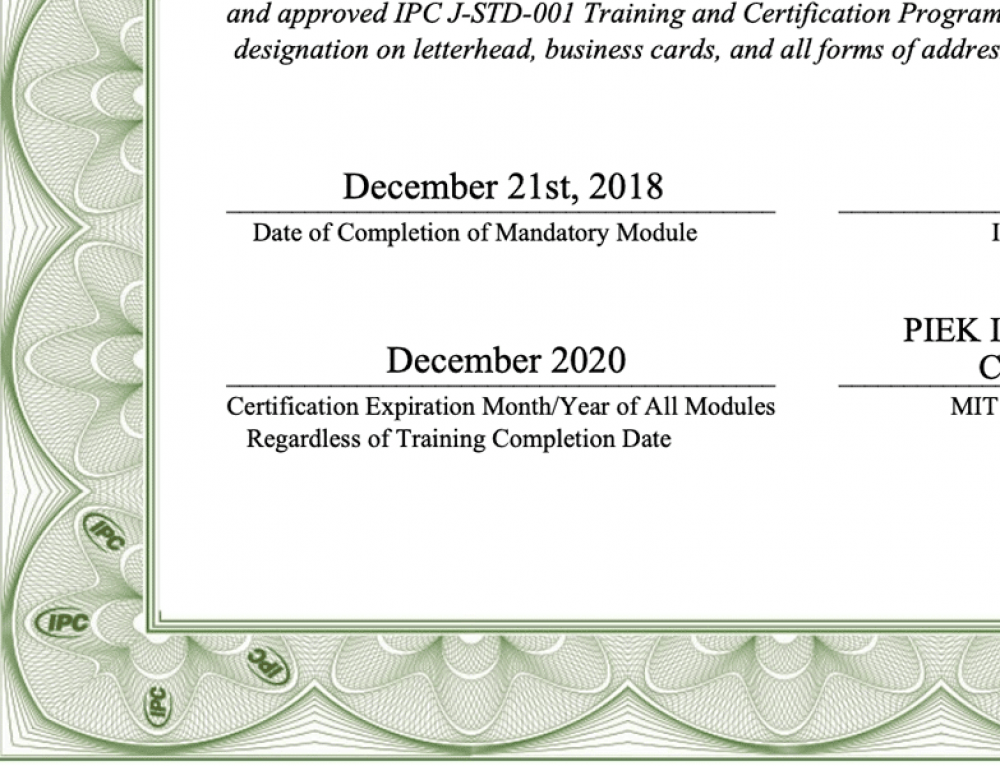 3 Reasons why your employees should do IPC certification courses - PIEK